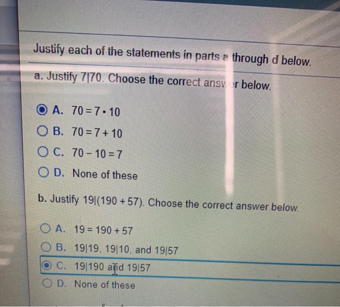 Solved Justify each of the statements in parts a through d | Chegg.com