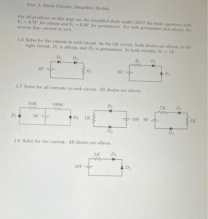 Solved For all problems on this page use the simplified | Chegg.com