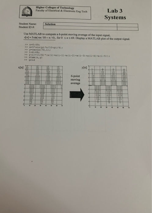 Solved Higher Colleges of Technology Faculty of Electrical & | Chegg.com