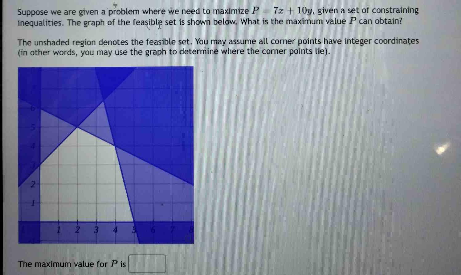 Solved Suppose we are given a problem where we need to | Chegg.com