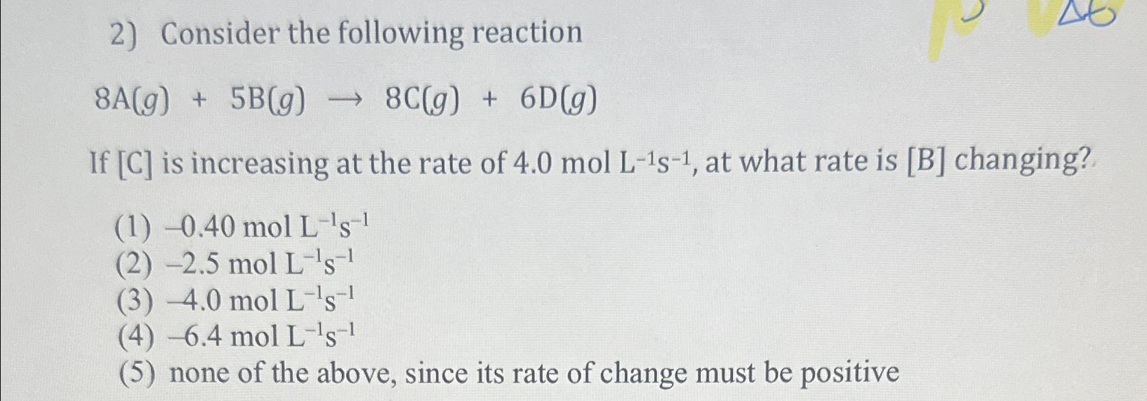 Solved Consider the following | Chegg.com