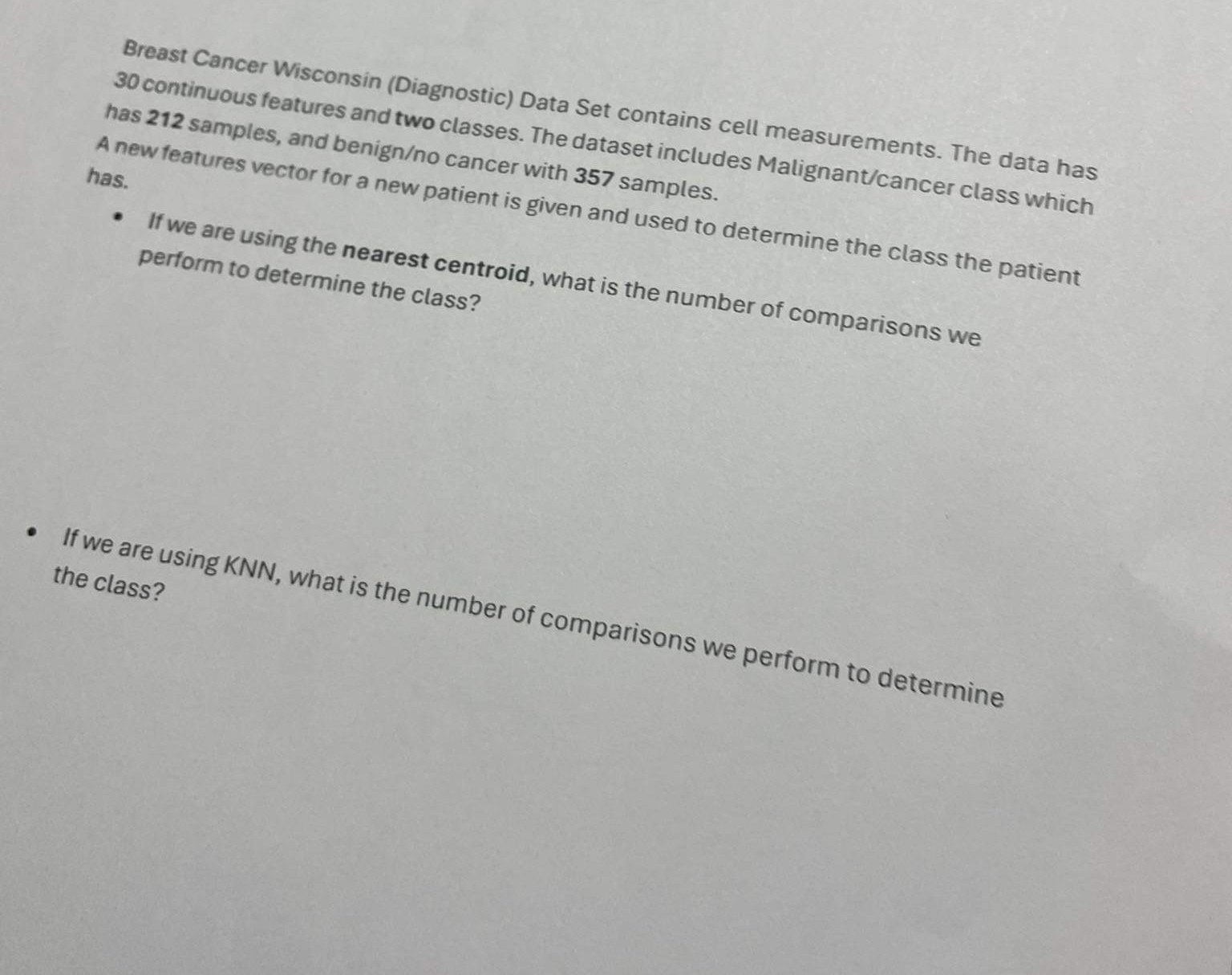 Solved Breast Cancer Wisconsin (Diagnostic) ﻿Data Set | Chegg.com