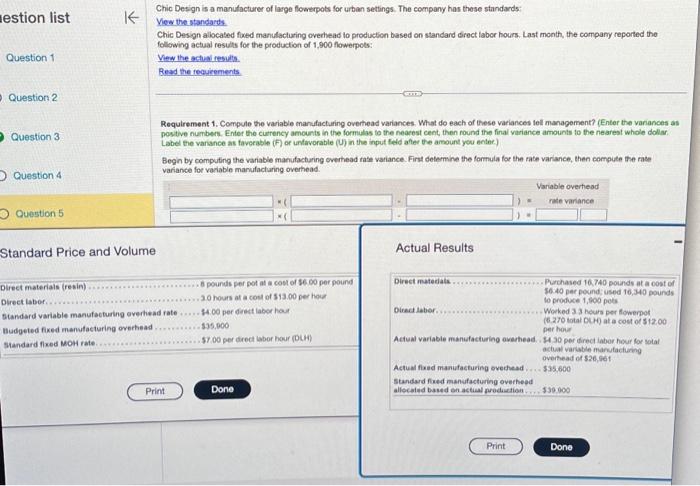 Solved lestion list Question 1 Question 2 Question 3 | Chegg.com