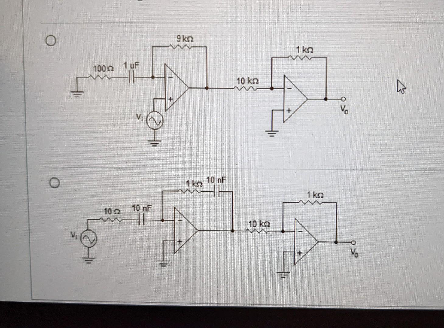 Solved CHOOSE THE CIRCUIT THAT BEST IMPLEMENT THE BEHAVIOR | Chegg.com