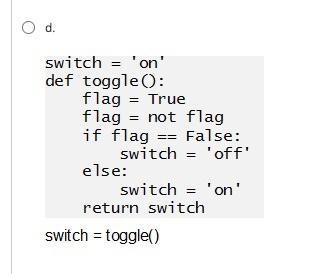 Solved Which of the following can be used to toggle a | Chegg.com