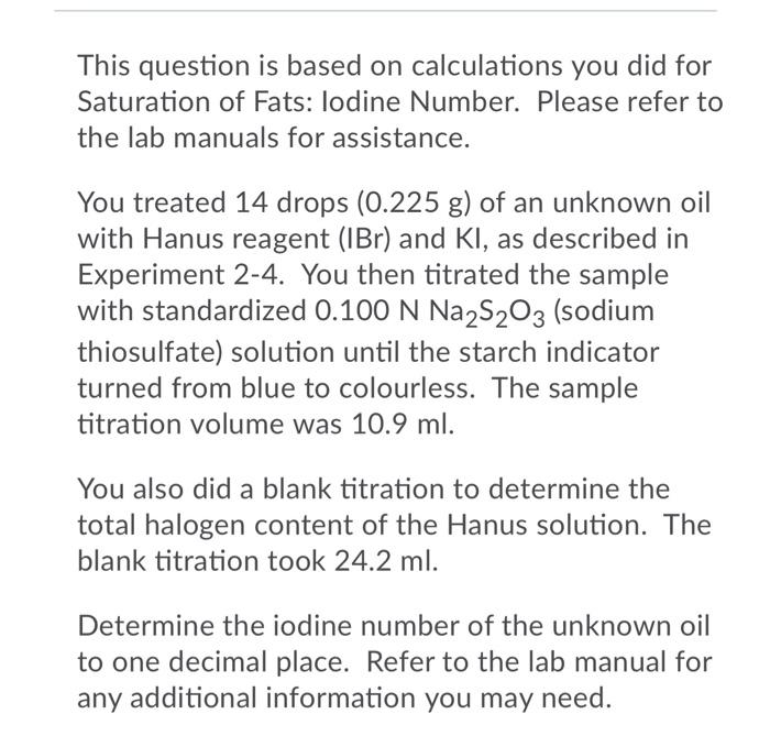 Solved This question is based on calculations you did for | Chegg.com