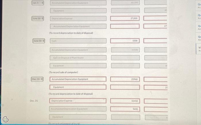 Solved ACC Journal entry: sarasota company uses straight | Chegg.com