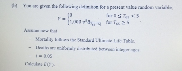 Solved (b) ﻿You are given the following definition for a | Chegg.com