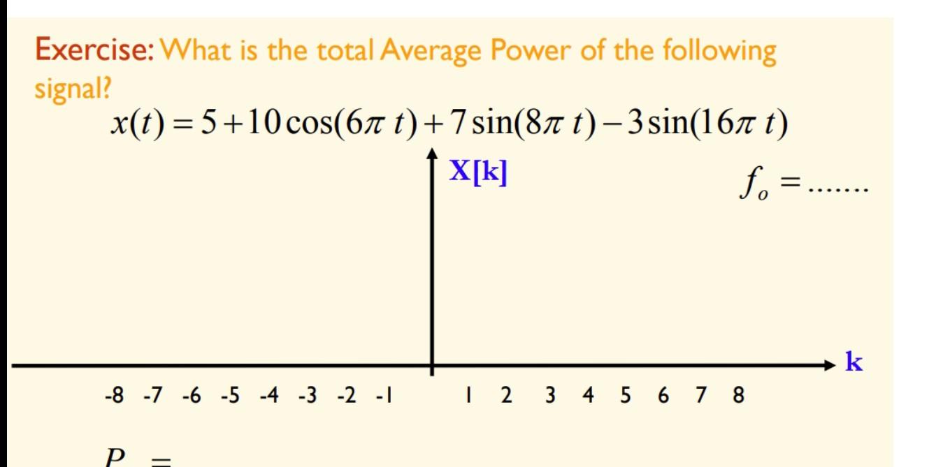 Find the BW (Bandwidth)Exercise: What is the total | Chegg.com