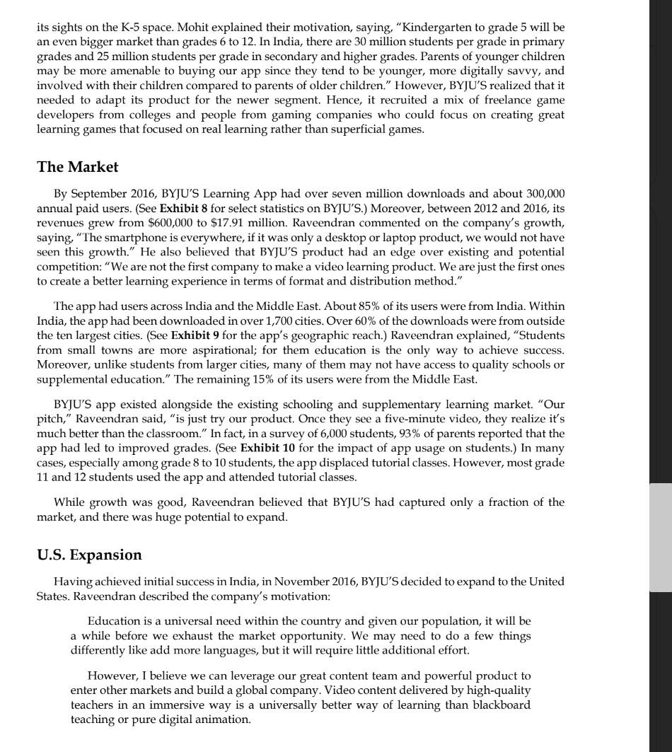 Solved Total Customer Solution - Winning Through | Chegg.com