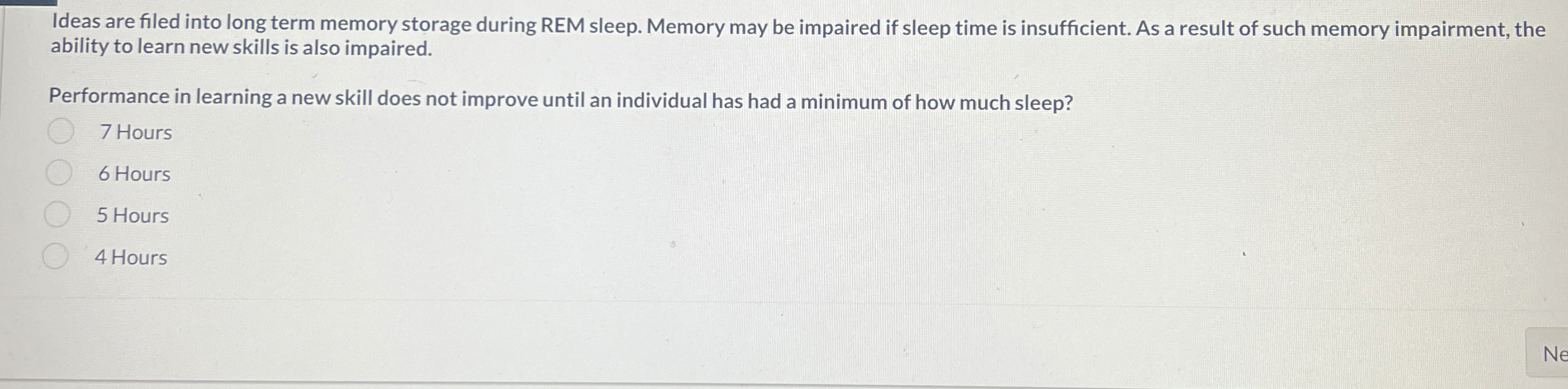 Solved How to solve Ideas are filed into long term memory | Chegg.com
