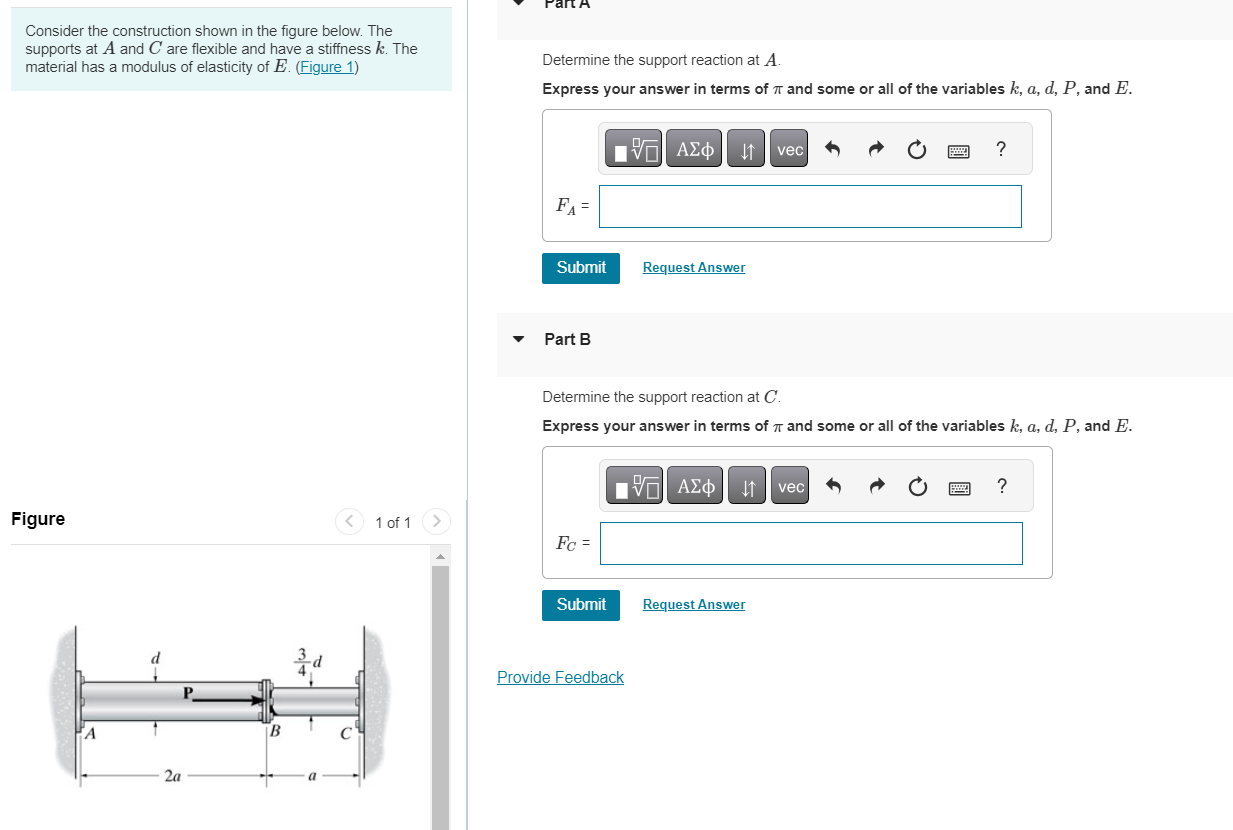Solved Consider the construction shown in the figure below. | Chegg.com