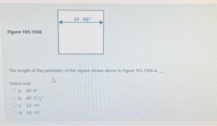 Solved Figure 105.1506 The length of the perimeter of the | Chegg.com