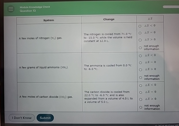 Solved Module Knowledge ChackQuestion | Chegg.com