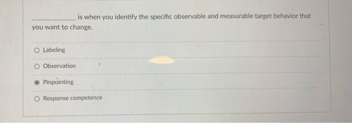 Solved is when you identify the specific observable and | Chegg.com