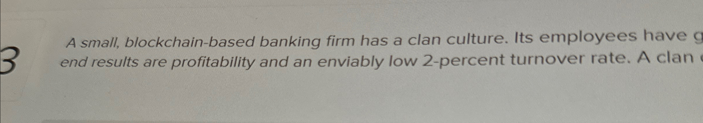 Solved A small, blockchain-based banking firm has a clan | Chegg.com