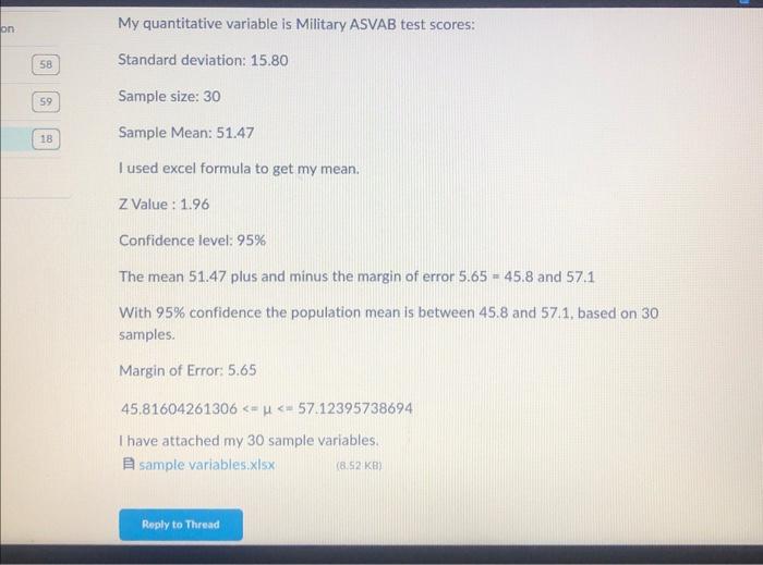 Solved top one is the questions and 2 nd is the classmate | Chegg.com