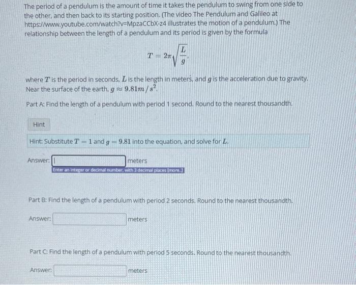 Solved Projectile Motion The height (in meters) of a golf | Chegg.com