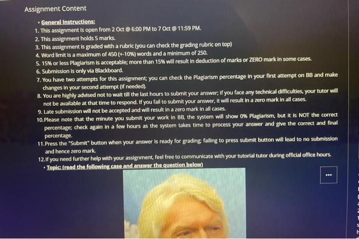 Solved Assignment Content - General instructions: 1. This | Chegg.com