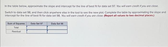 Solved Regression: Regression Tests 2 Instructions: Use the | Chegg.com