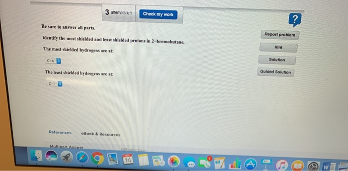 Solved 3 attempts left Check my work Be sure to answer all | Chegg.com