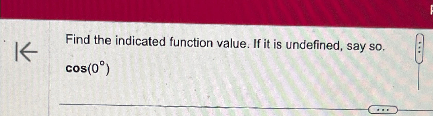 Solved Find The Indicated Function Value If It Is