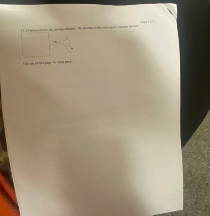 Solved 11. (1) peimen) Drow the aactieg material. The | Chegg.com