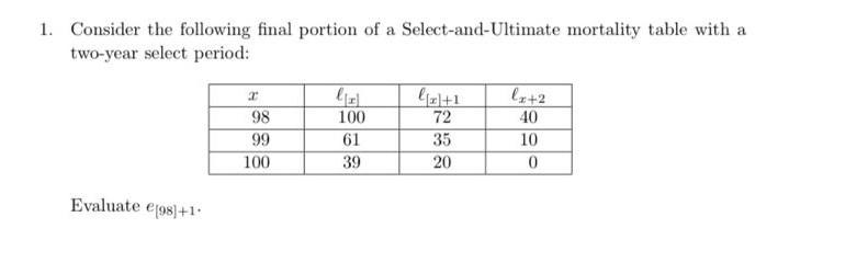 Solved 1. Consider the following final portion of a | Chegg.com