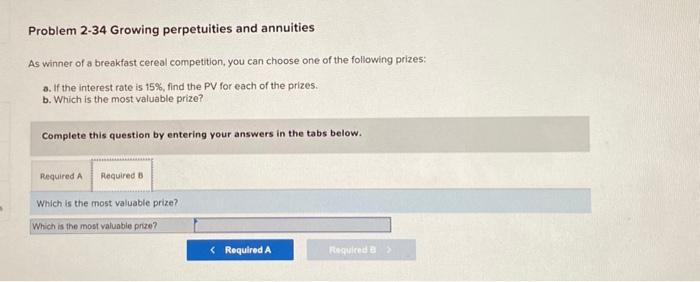 Solved Problem 2-28 Amortizing loans A bank loan requires | Chegg.com
