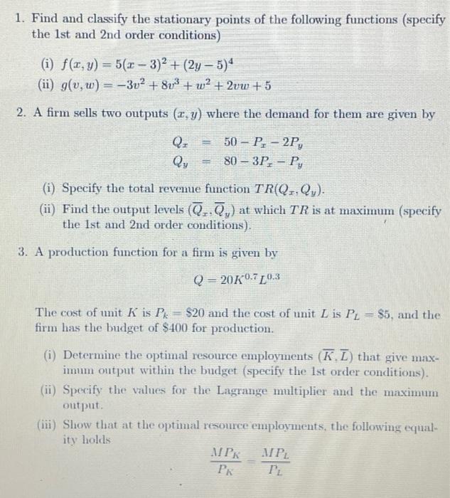 Solved Can you please help me out with these 3 questions? I | Chegg.com