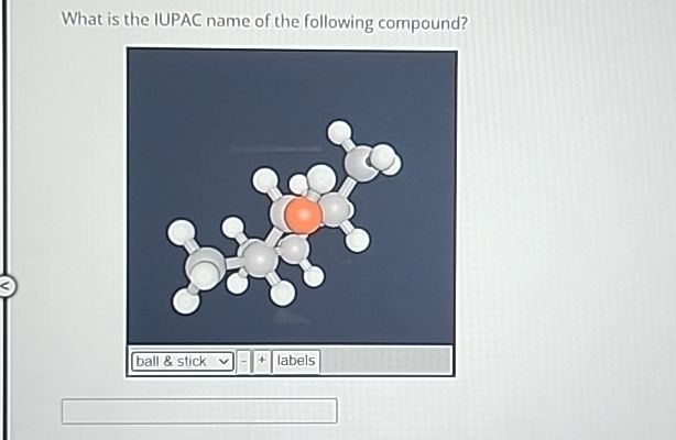 What is the IUPAC name of the following compound? | Chegg.com