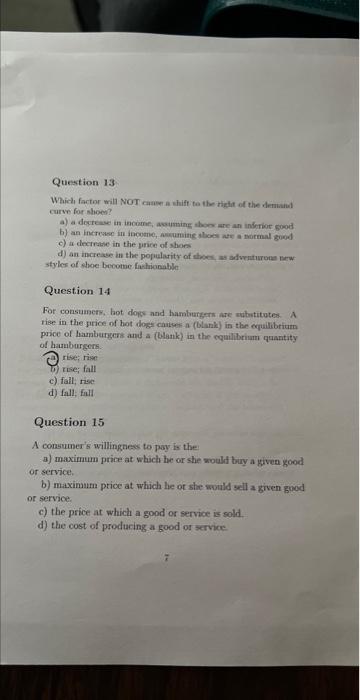 Solved Which fartor will NOT caast a shift to the tight of | Chegg.com
