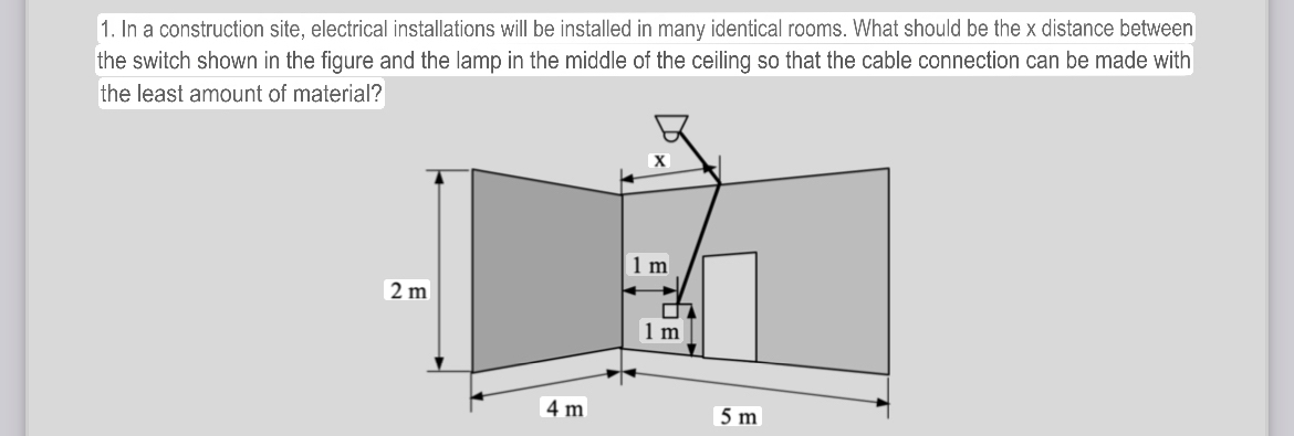 In a construction site, electrical installations will | Chegg.com