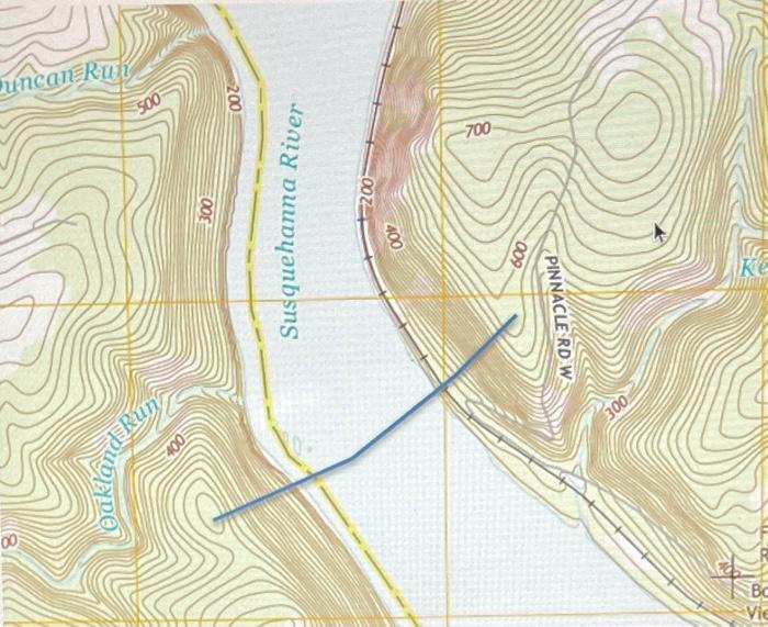 Solved Part 1: 1. Use Quadrangle Topo Maps (available on | Chegg.com