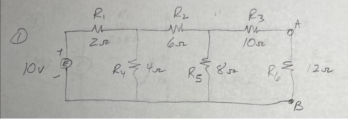 Solved Find Thevenin equivalent circuit at terminal A & B | Chegg.com Solved Find Thevenin equivalent circuit at terminal A & B | Chegg.com