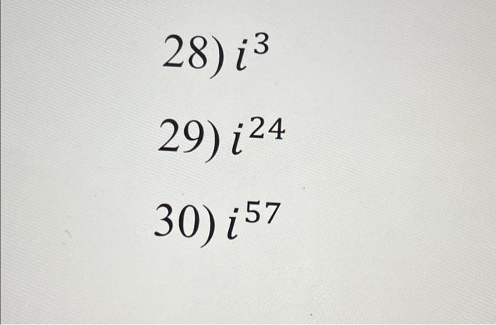 Solved 28) i3 | Chegg.com
