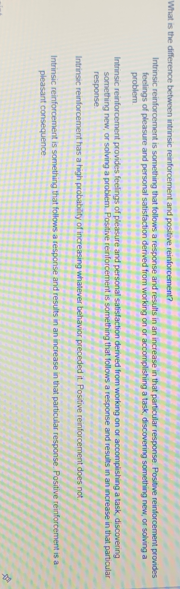 Solved What is the difference between intrinsic | Chegg.com