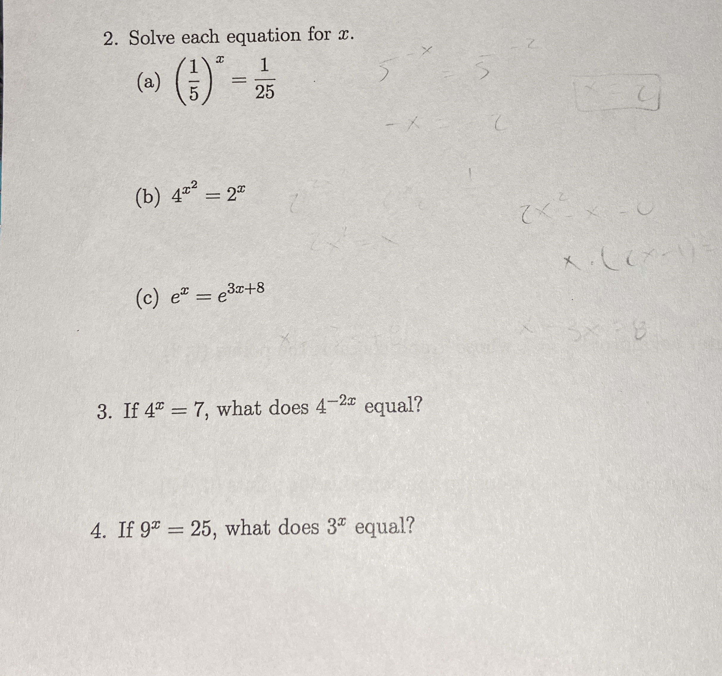 Solved Solve each equation for | Chegg.com