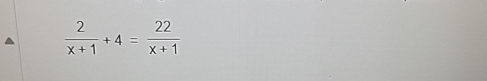 Solved 2x+1+4=22x+1 | Chegg.com