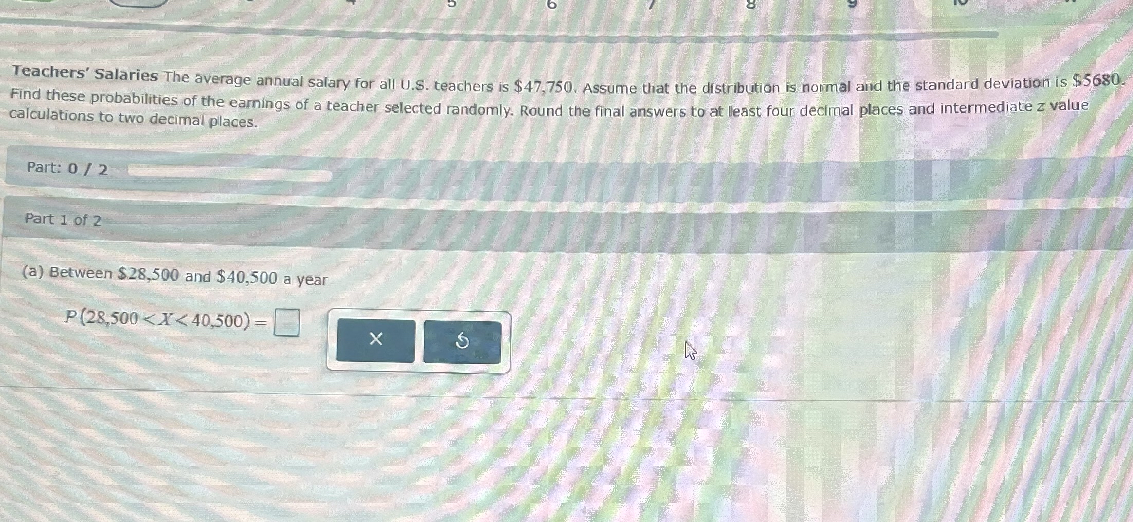 Solved Teachers' Salaries The average annual salary for all | Chegg.com