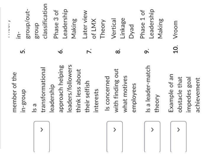 Solved This question contains 7 matching items. You are to | Chegg.com