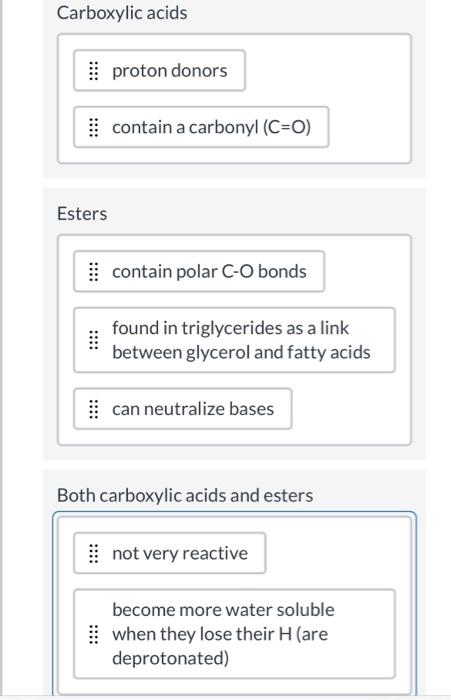 Solved Weak bases Both carboxylic acids and | Chegg.com