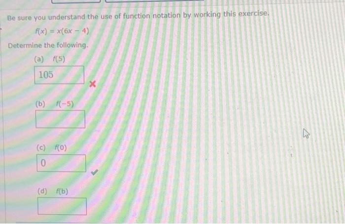 Solved Be sure you understand the use of function notation | Chegg.com