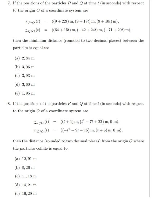 Solved 5. At time t=0 a particle that is observed with | Chegg.com
