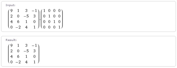 Solved: Show AI = IA = A for each matrix given. | Chegg.com Solved: Show AI = IA = A for each matrix given. | Chegg.com