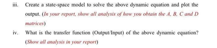 Solved Question Draw a simulation diagram for the following | Chegg.com