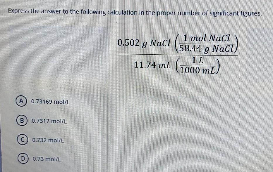 Solved Which will you use to accurately measure 30.00 mL HCl | Chegg.com