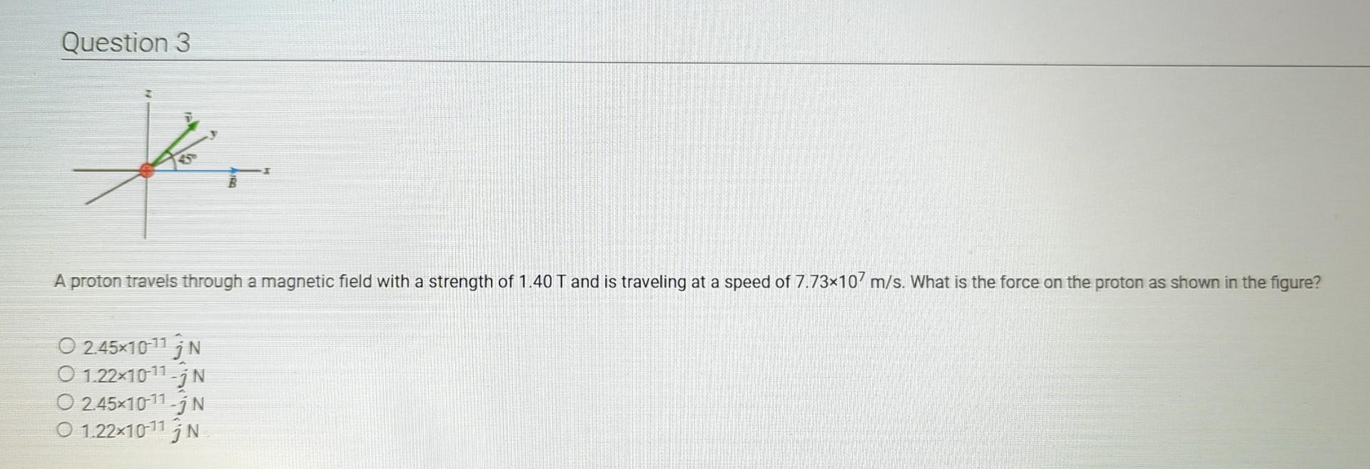 Solved A proton is at x=1.83 cm and is moving to the left | Chegg.com