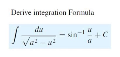 Solved Derive integration Formula | Chegg.com
