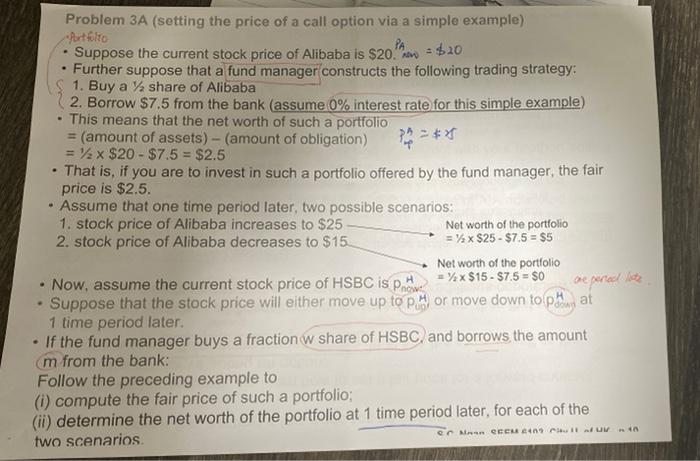 Solved Problem 4 Assume the same data as in Problems 3A and | Chegg.com